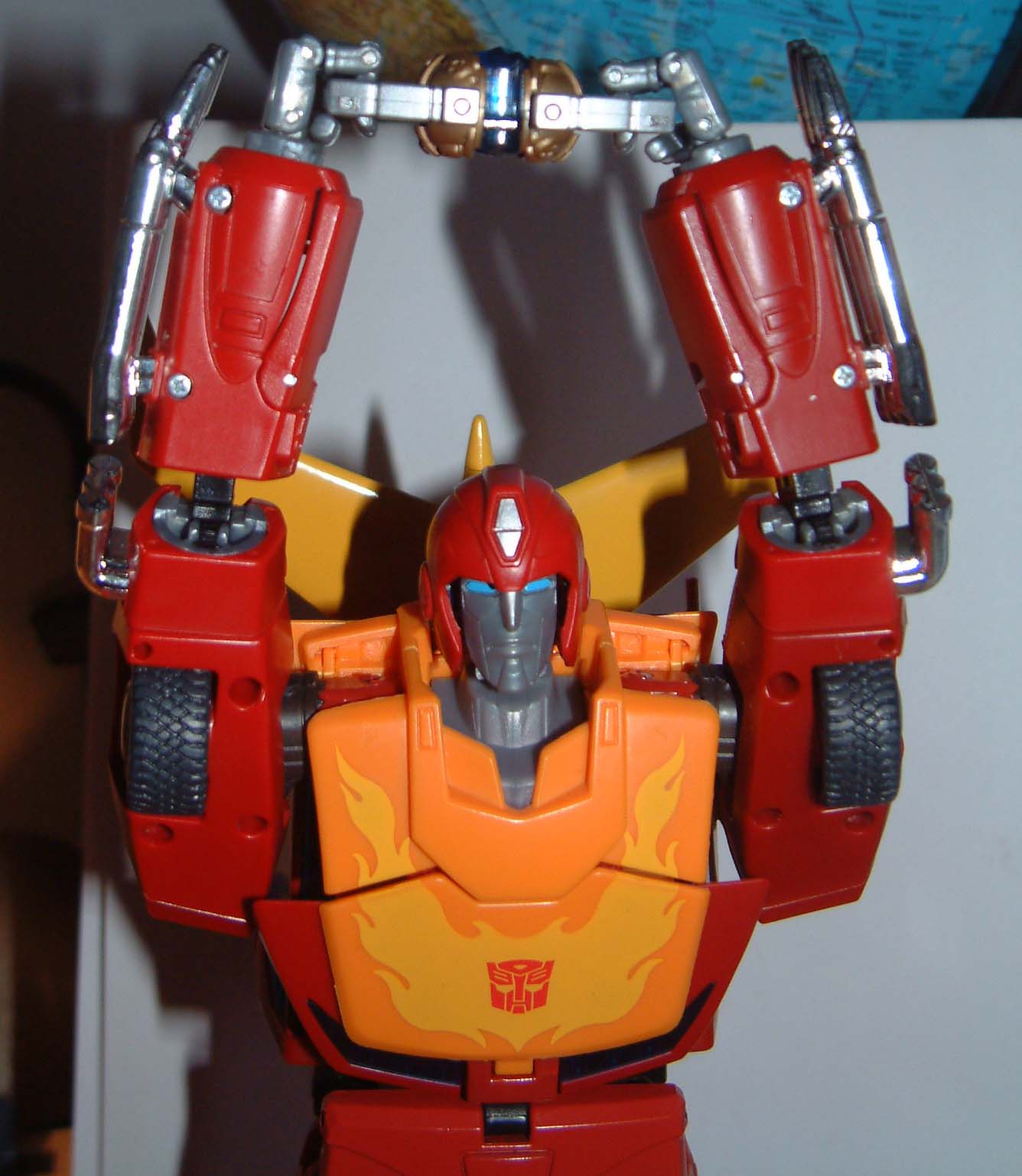 THE TRANSFORMERS: MASTERPIECE RODIMUS PRIME ( HOT ROD) - 2011. -100TH ...