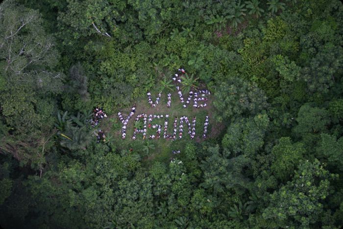 Fresh Pics: Human Aerial Art by John Q