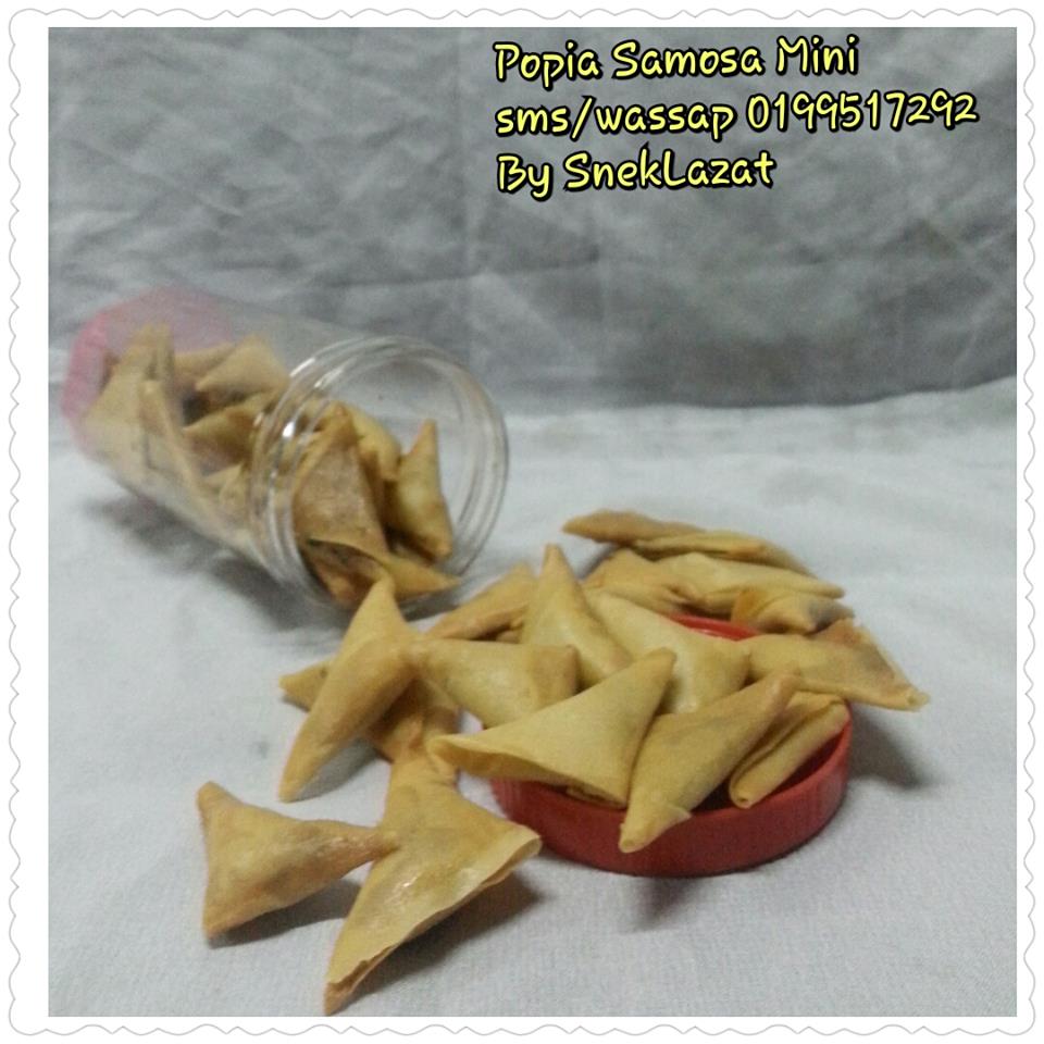 Snek Lazat dan Sedap: Popia Samosa Mini serendah RM10 sahaja ye..