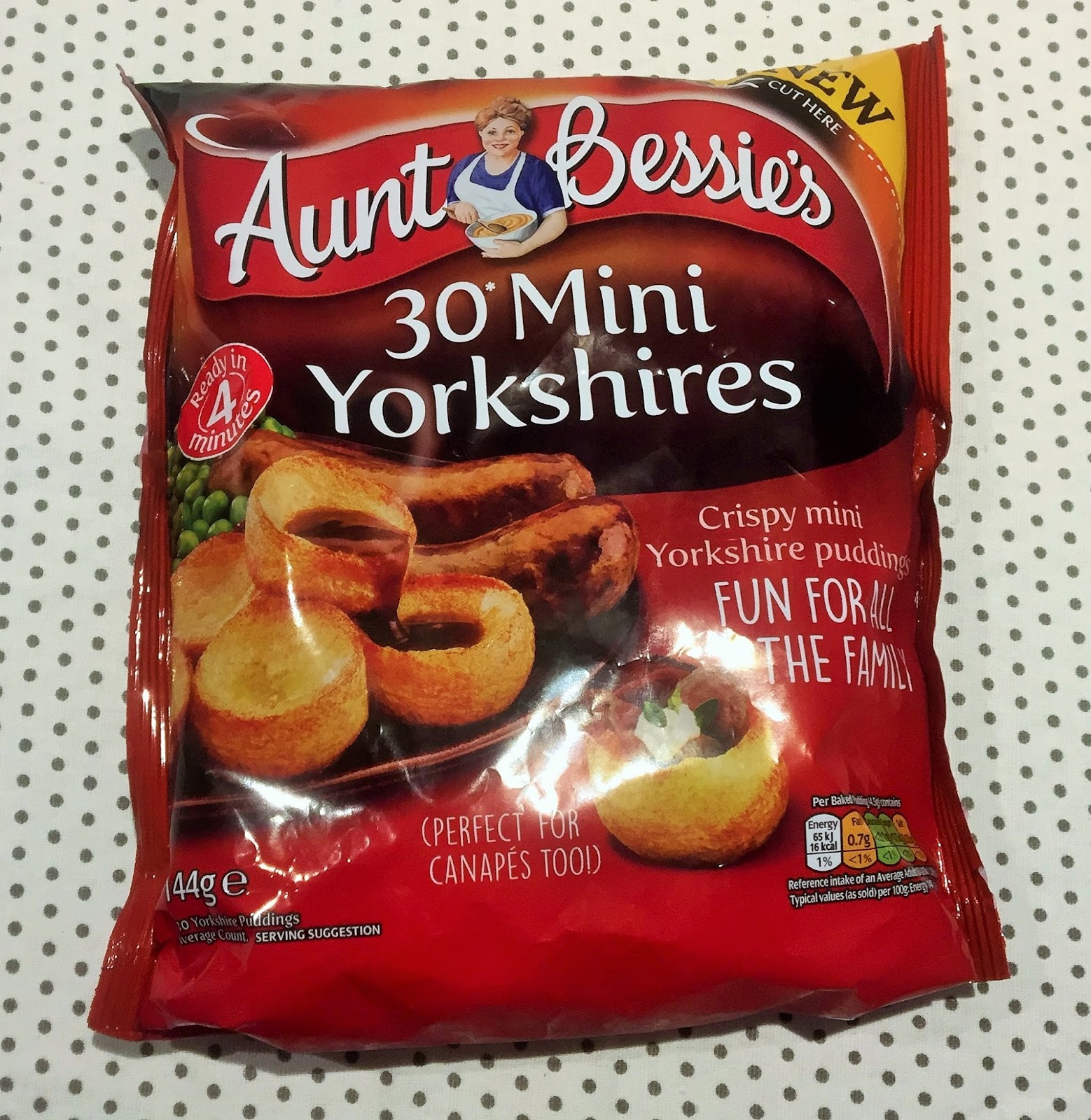 Archived Reviews From Amy Seeks New Treats: NEW! Aunt Bessies Mini ...