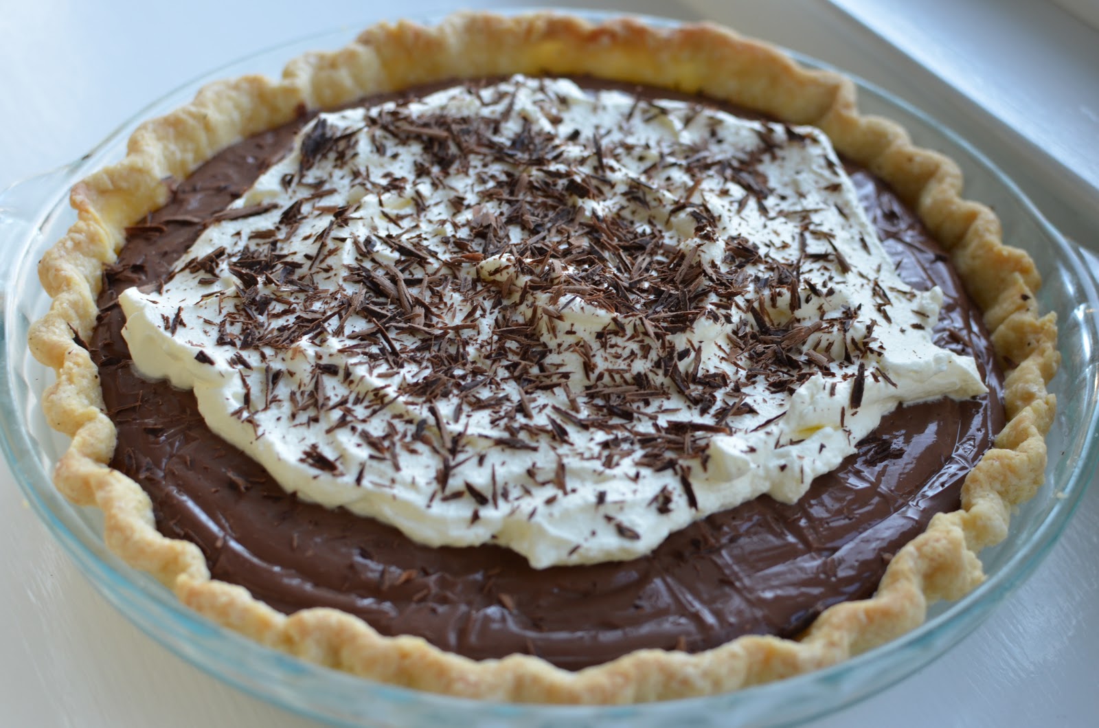 Playing with Flour: Chocolate pudding pie