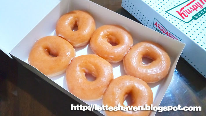 Lette's Haven: Half-Dozen Original Glazed Doughnuts for P129