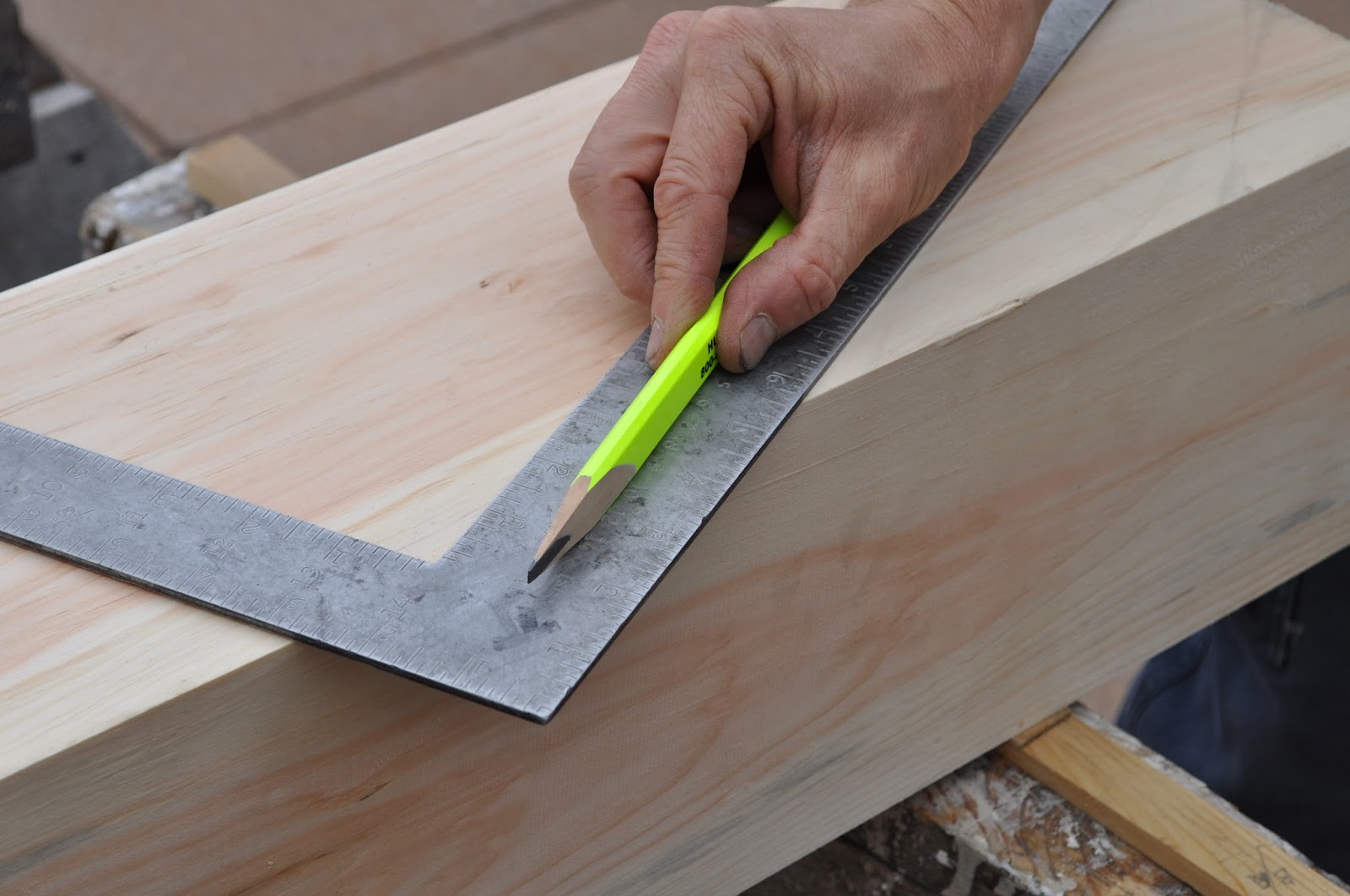 Roof Framing Geometry: Scribing Class Timber Framing by Josh Jackson