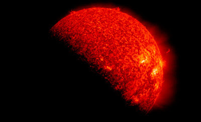 Una Ventana al Mundo: Espectacular imagen de un eclipse de sol