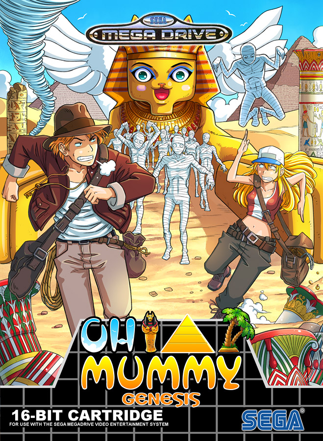 Xogo - Retro: Análisis - Oh Mummy (CPC 464 Amstrad) - RetroNewGames 4.0 ...