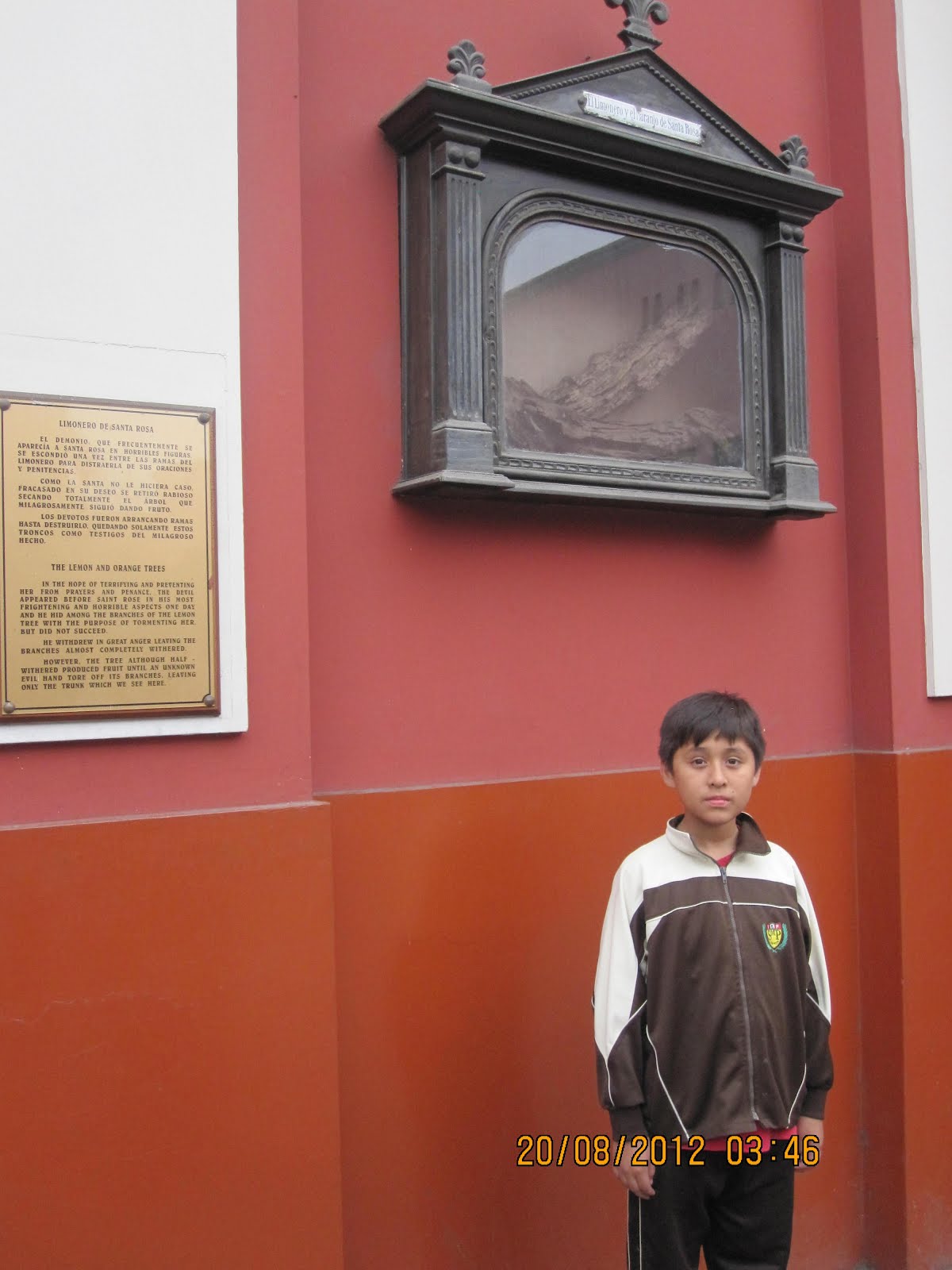 Mis Proyectos Escolares: FOTOS DE MI VISITA A LA CASA DE SANTA ROSA DE LIMA