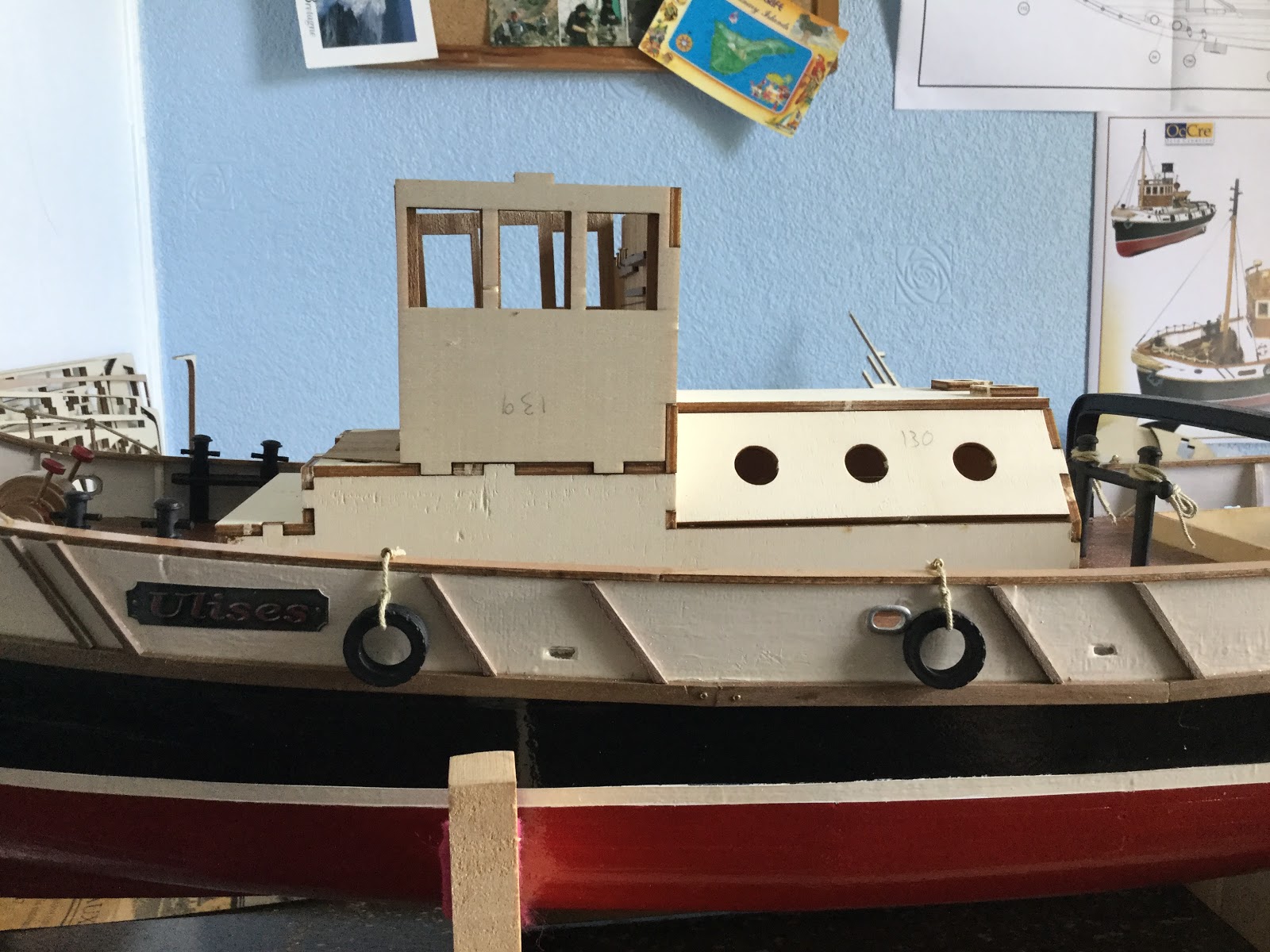 Making the Occre Ulises Tug