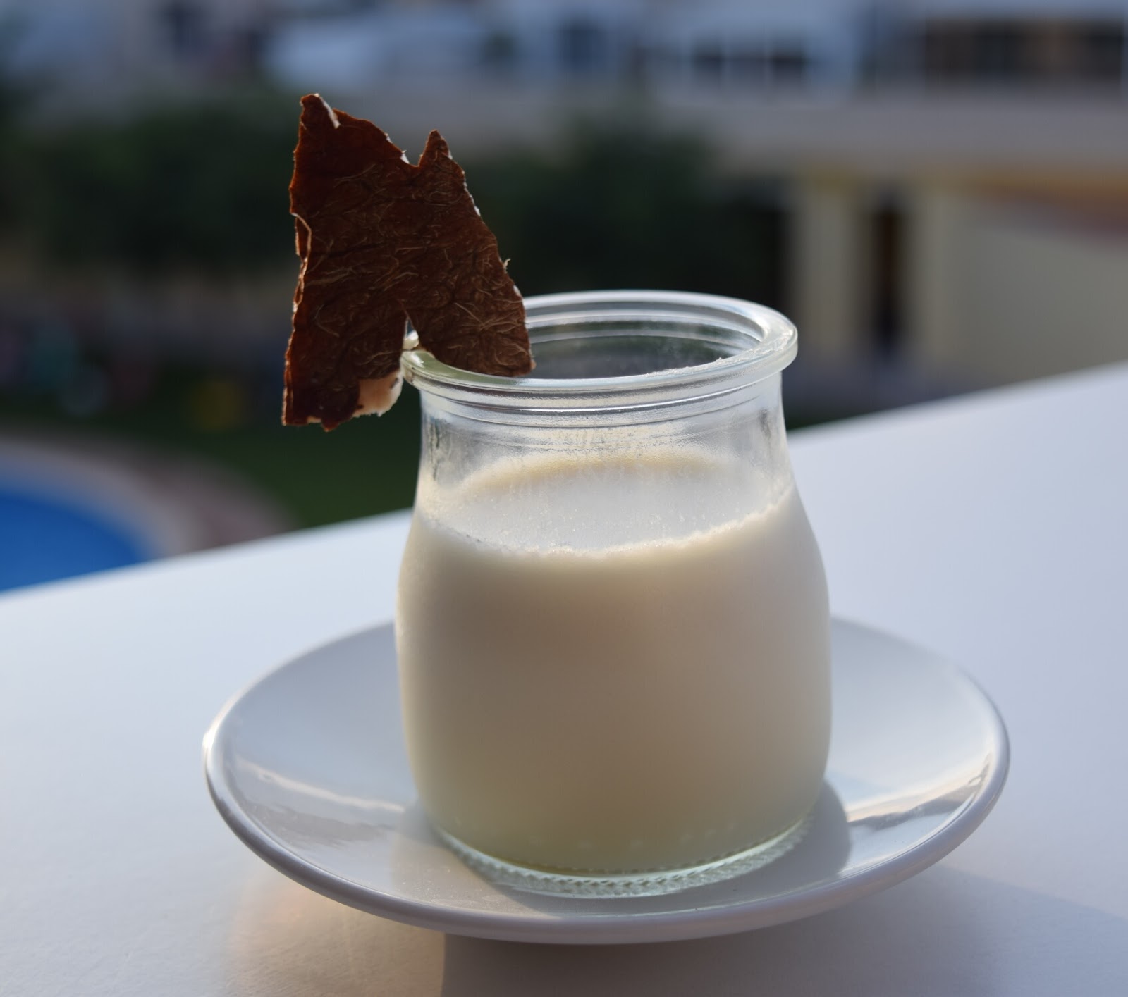 Panna cotta de coco