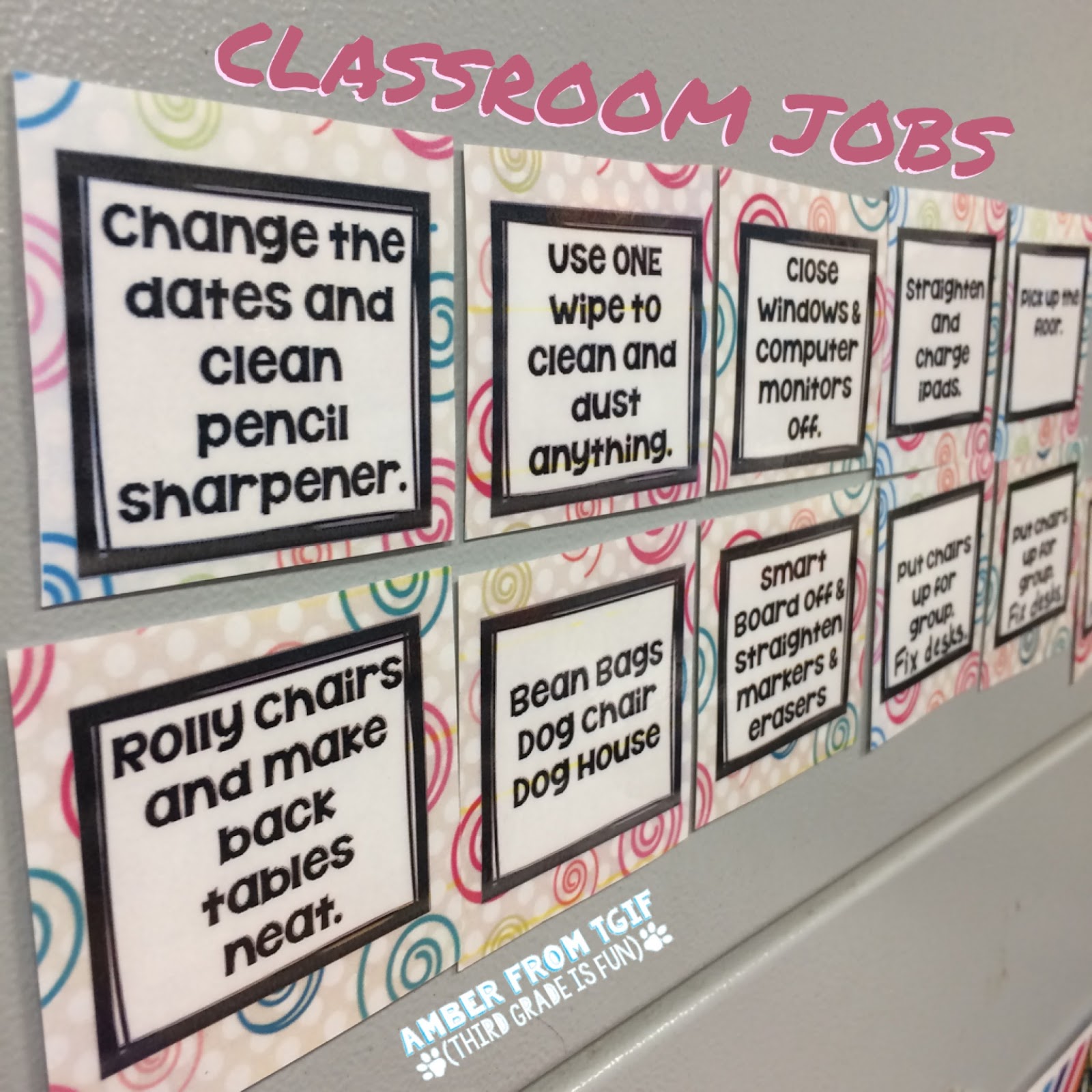 Take This Job and Shove It! | All About 3rd Grade
