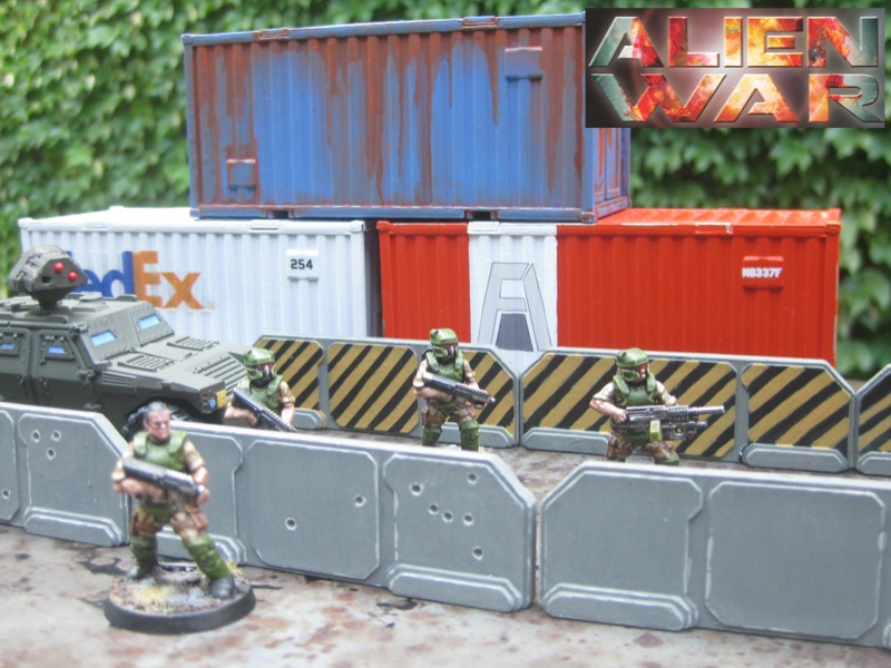 Wargame News and Terrain: Defiance Games: New Containment Barriers