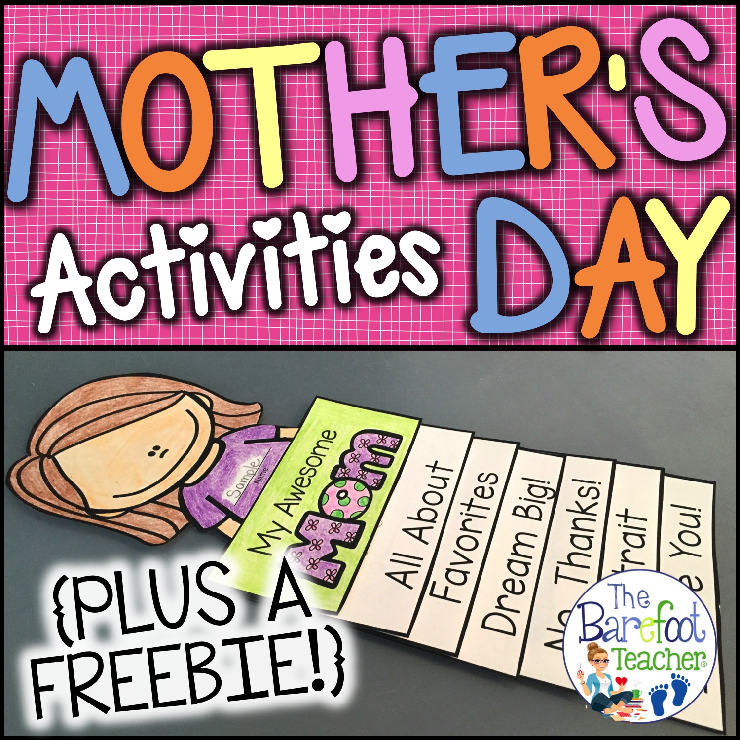 Mothers Day Activities for Kids Plus a FREEBIE | The Barefoot Teacher