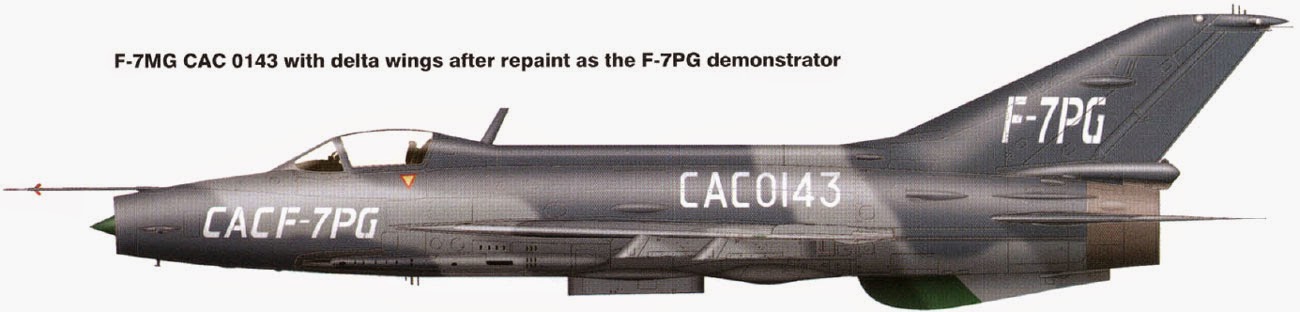 Blog de Aviones de Caza y Ataque: Chengdu J- 7 Fishbed