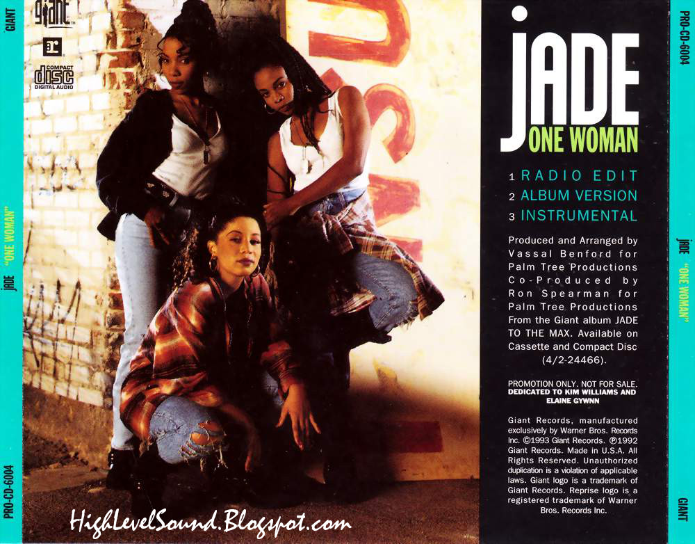highest level of music: Jade - One Woman-(Promo_CDS)-1992-hlm