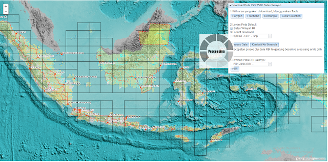Download Peta RBI dari BIG (Bakosurtanal) - Cara Lain | Share to The World