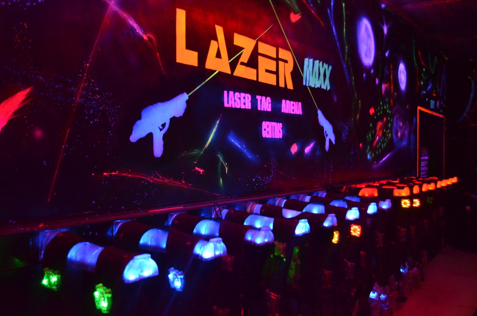 Lemon GreenTea: 5 Ways to win over opponent at Laser Tag, Lazer Maxx