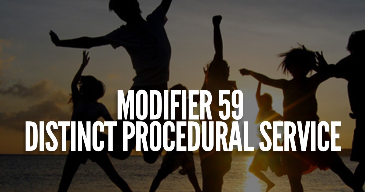 Medical Billing And Coding Procedure Code ICD CODE CPT Modifier 59 