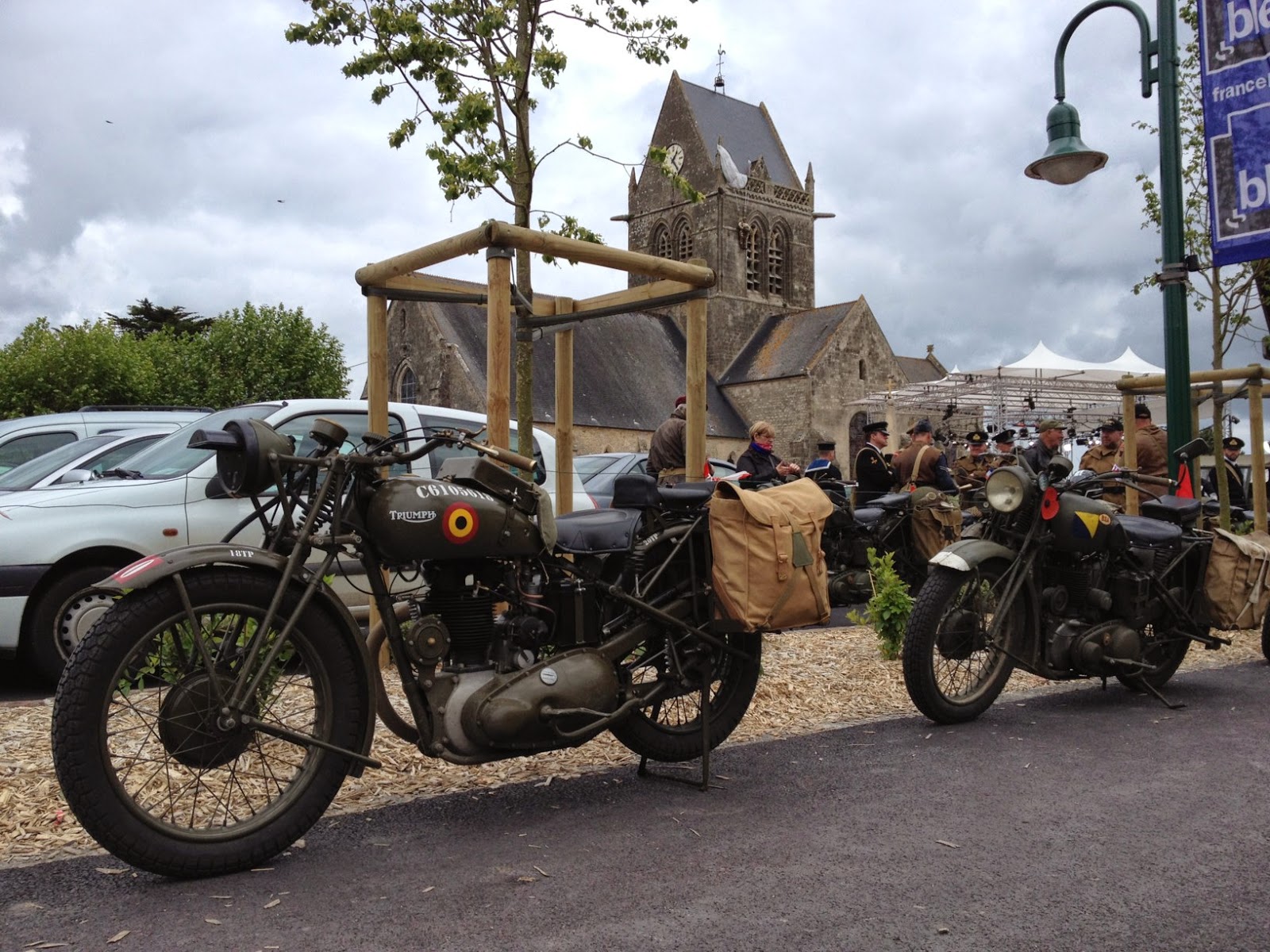 Red Devil Motors: Triumph 3HW in Normandy