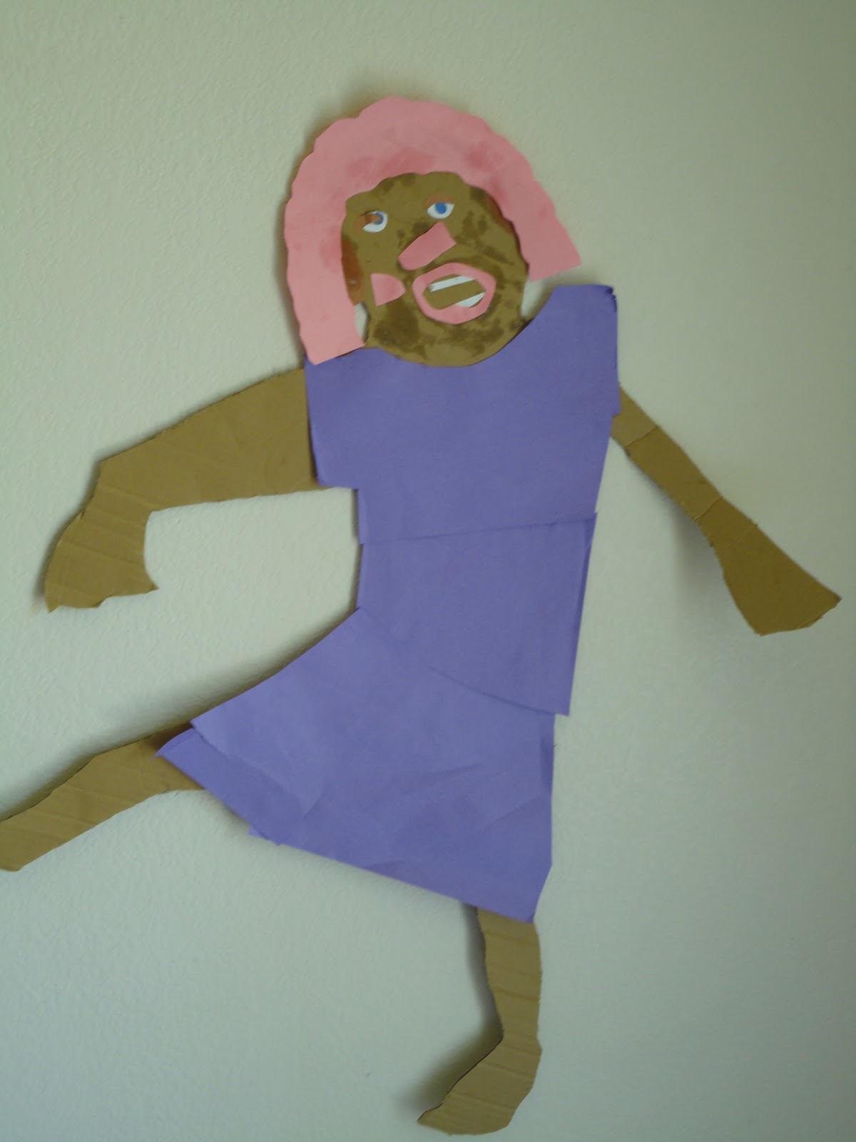Wisdom. Knowledge .Joy: Construction Paper Art