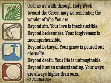 H.O.L.Y. W.E.E.K. ♥