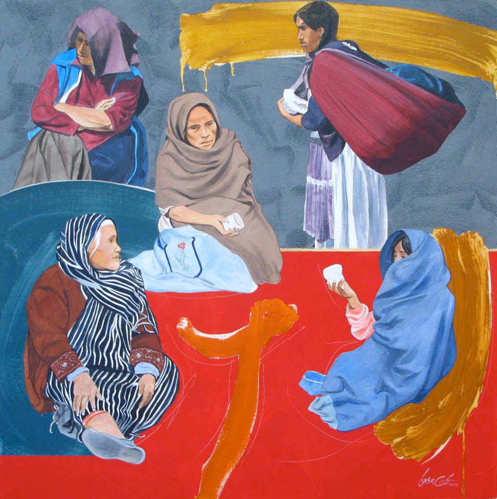 Ahmad Zakii, BenCab and Sebastian @Visual Art at Temenggong