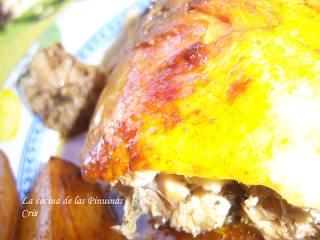 LA COCINA DE LAS PINUINAS: POLLO ASADO AL ESTILO CHRISTIAN DELOUVRIER