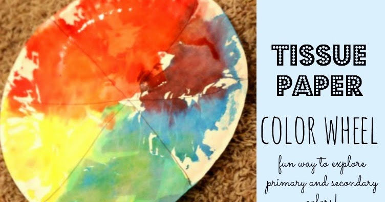 Paper Plate Color Wheel Activity | School Time Snippets