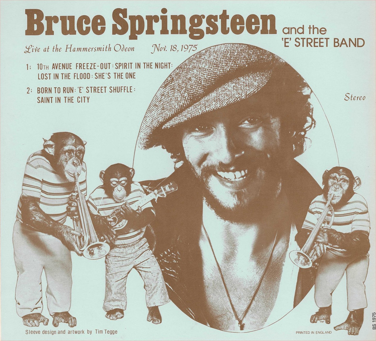 Rock On Vinyl: Bruce Springsteen - Live At The Hammersmith Odeon (1975 ...