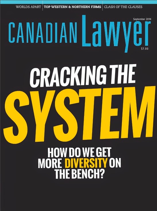 Stephen Lautens' Parking Space: Canadian Lawyer Cover Story - Harper's ...