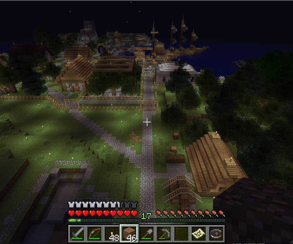 Second Life Newser: Minecraft: Beyond Angels' Village