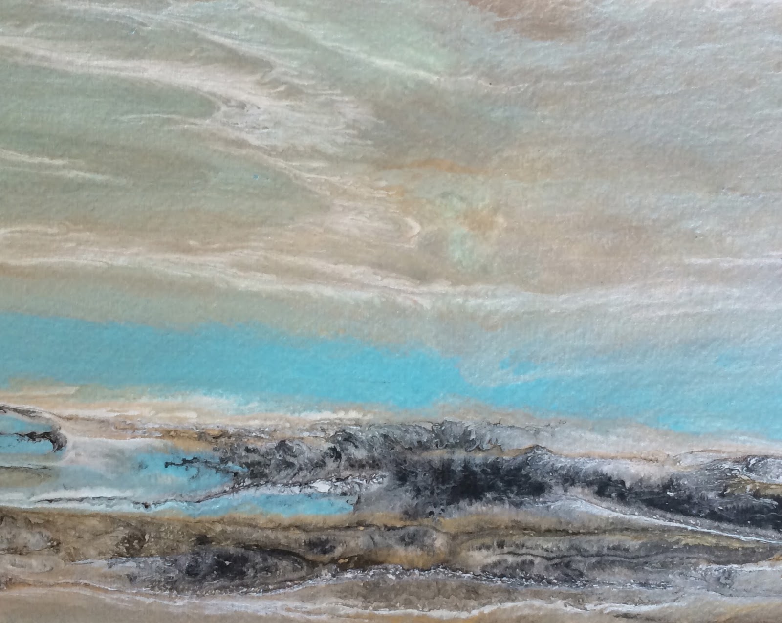 Seascape Artists International: Abstract Seascape,Beach, Ocean Coastal ...