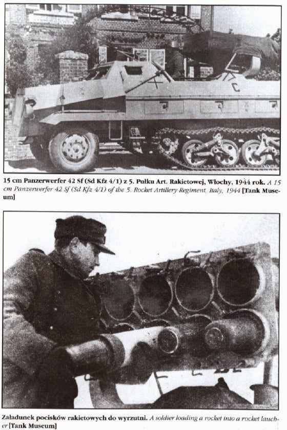 Axis Tanks and Combat Vehicles of World War II: MAULTIER NEBELWERFER ...