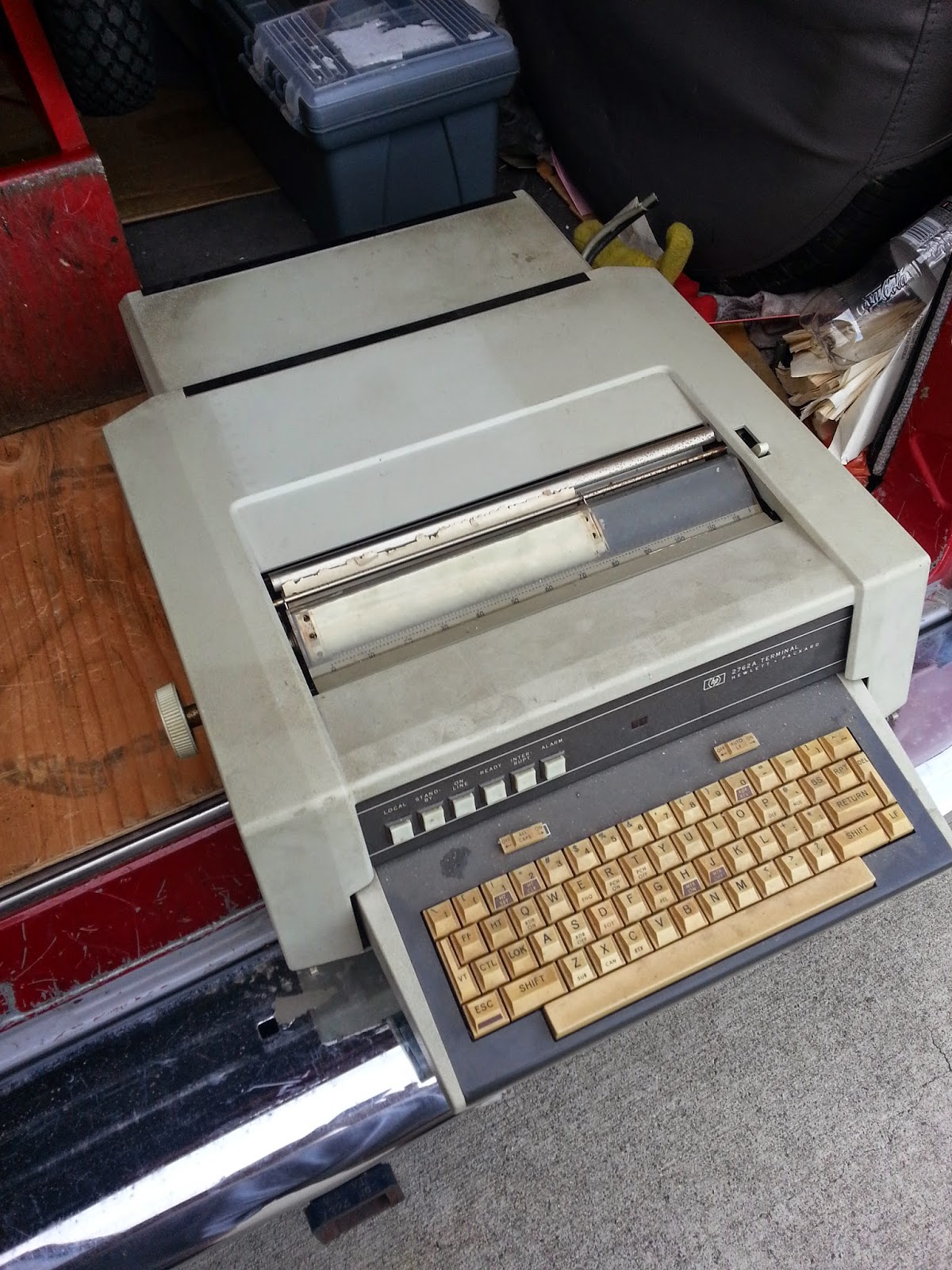 Jim's collections: 2762A Terminal Printer GE Terminet 300