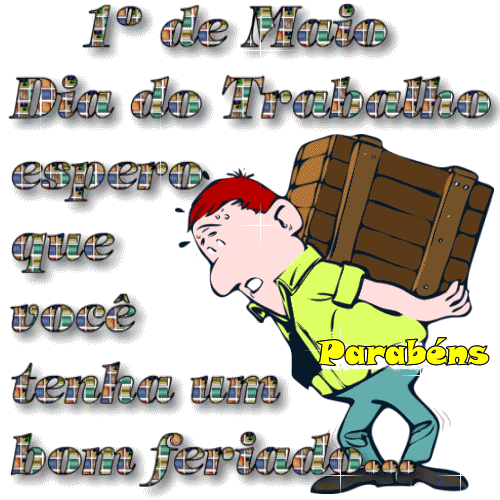 Dia do Trabalho 1 - Cia dos Gifs
