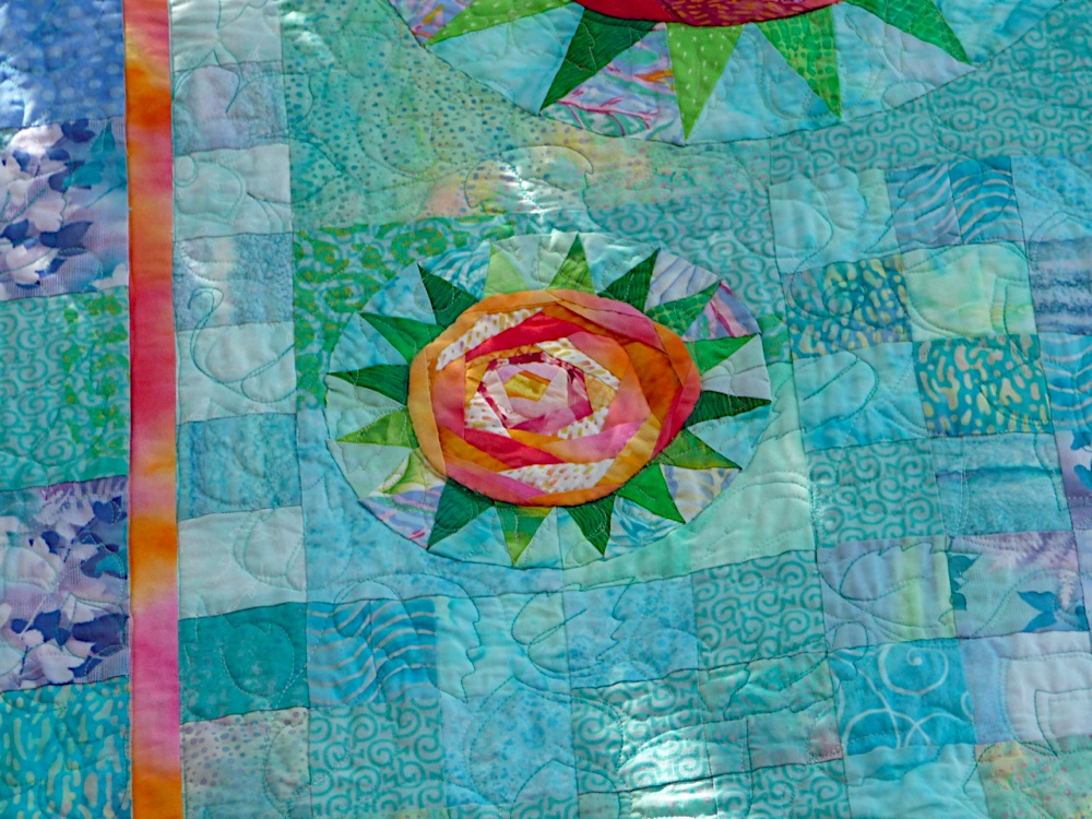 A Quilt of Heather: Quilting in the Garden