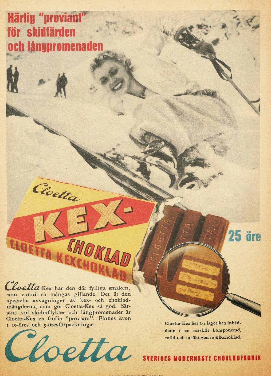 Kex-choklad de Cloetta