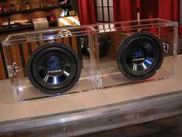 cutting laser acrylic: Box Speaker Acrylic