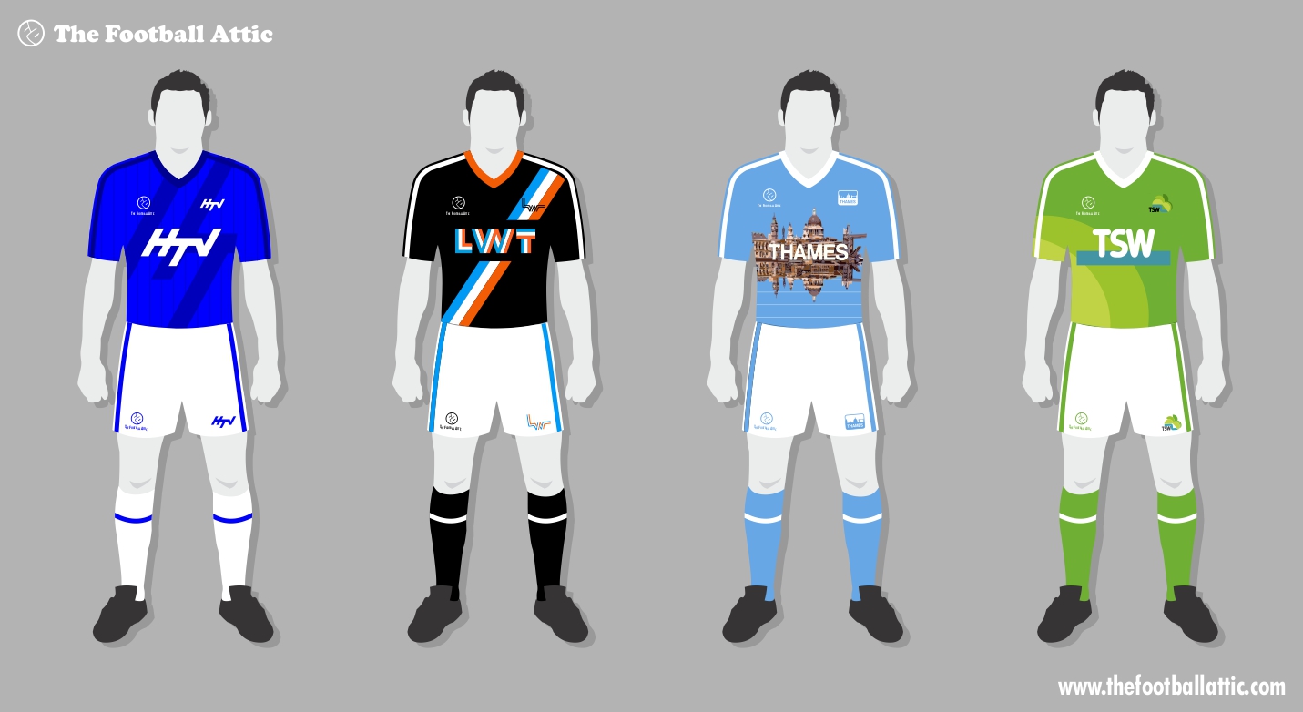 Fantasy Nostalgia: Regional ITV Football Kits ~ The Football Attic