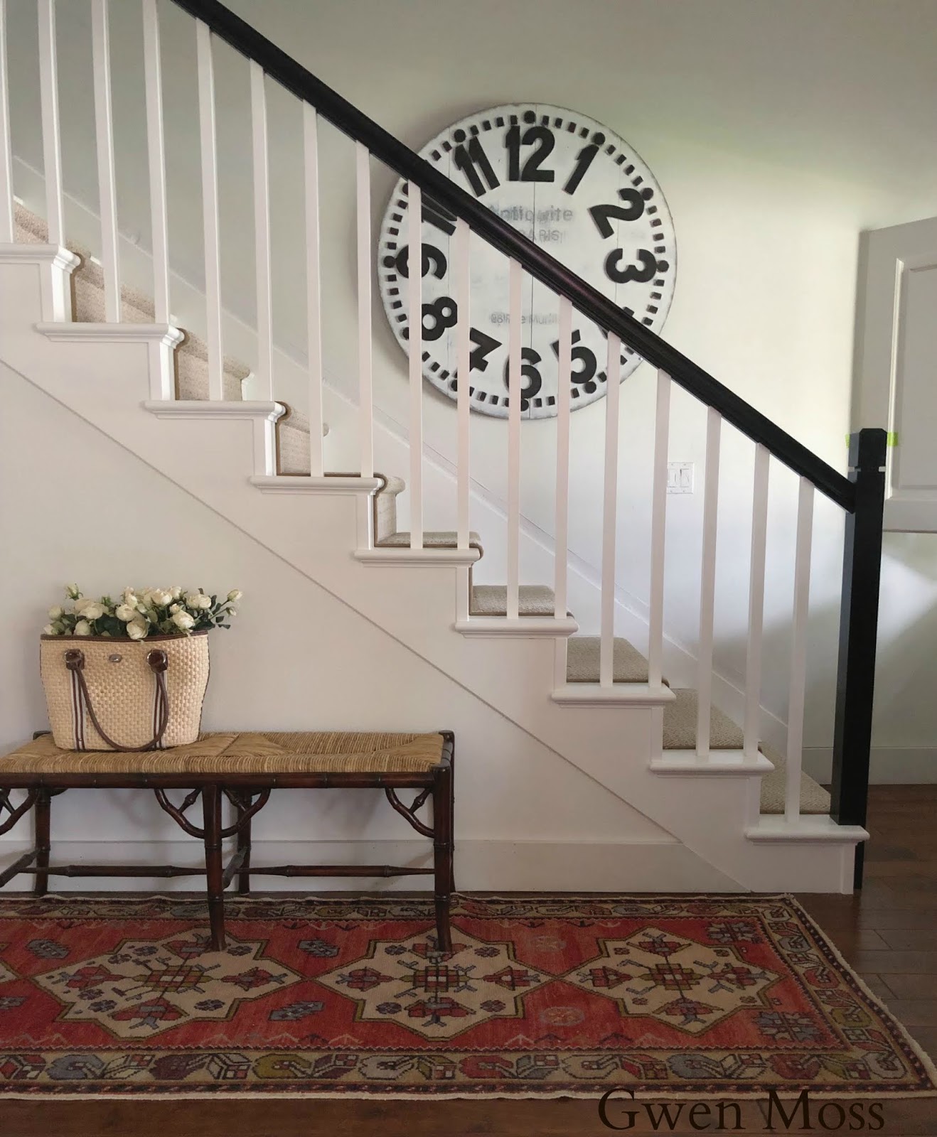 Gwen Moss: Modern Cottage staircase. How to.