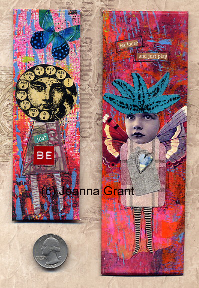 Joanna Grant Mixed Media Art: Small Format Art Samples