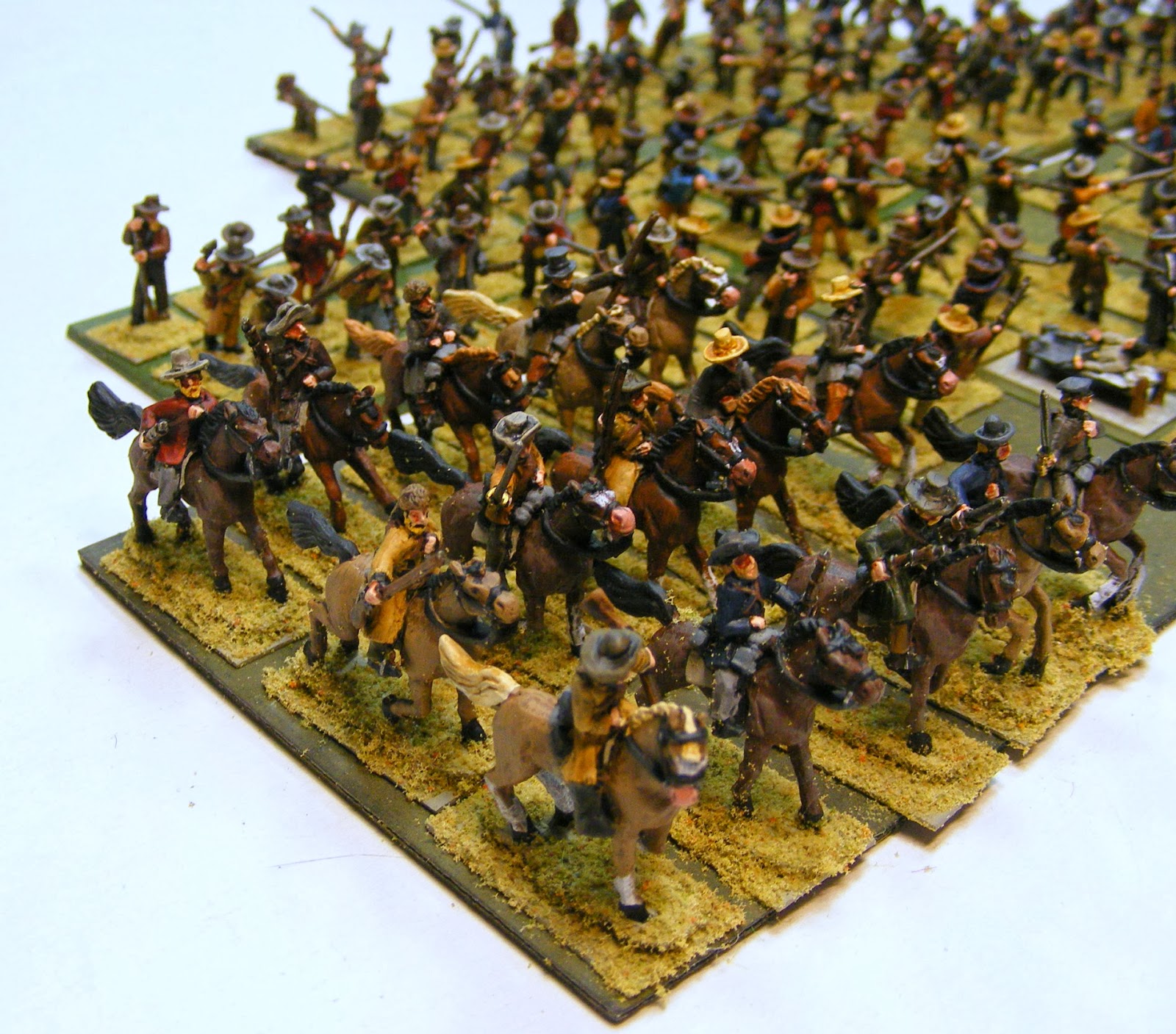 Evil Bob's Miniature Painting: 15mm Alamo Project with Blue Moon Miniatures