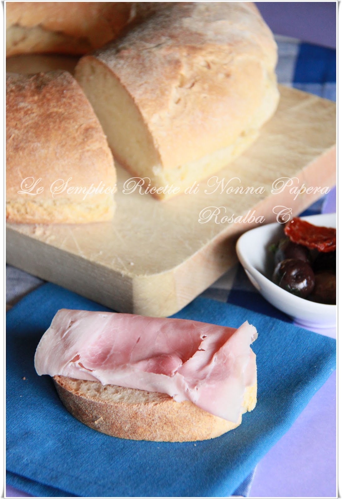 Le semplici ricette di Nonna Papera: PANE CASARECCIO CON LIEVITO MADRE