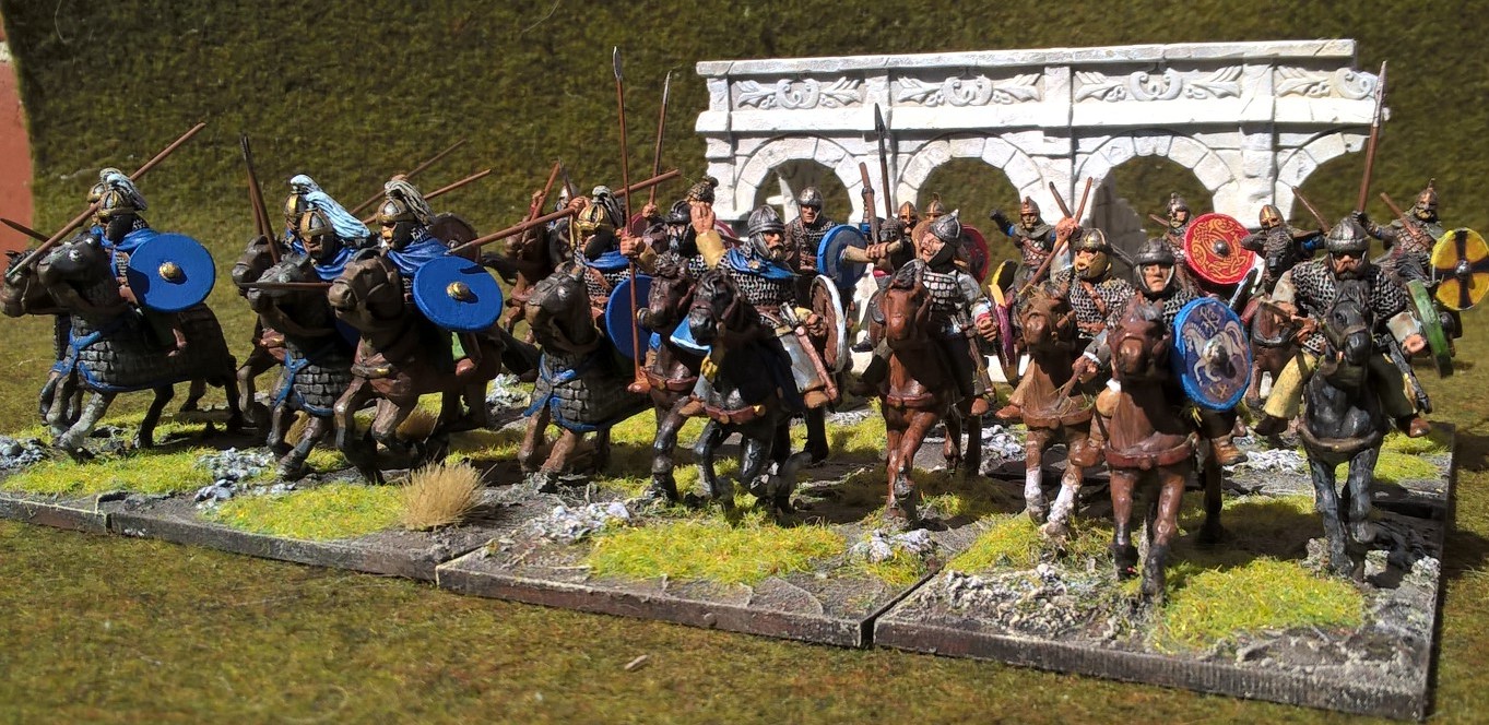 Craig's Wargaming Blog: More rebasing- Goth/Gondor cavalry