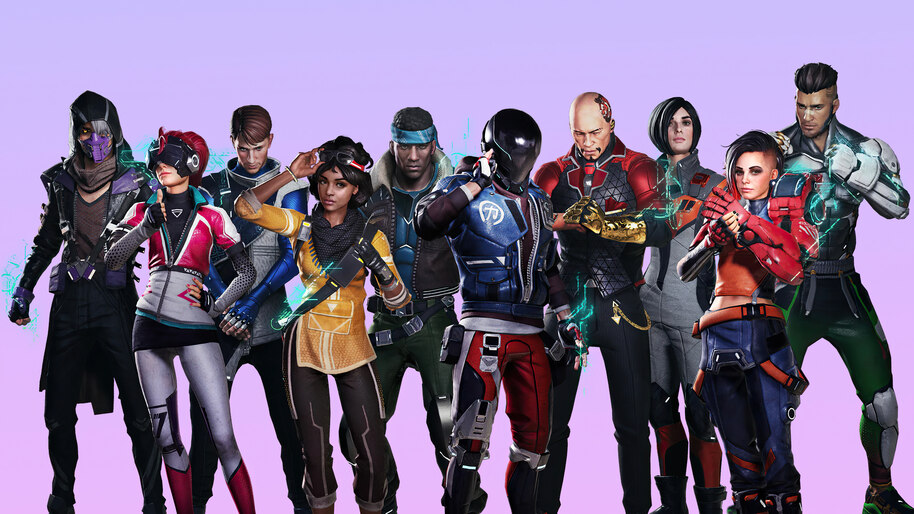 Hyper Scape, Characters, 4K, #7.2150 Wallpaper iPhone Phone