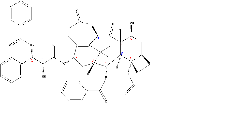 Organic I (CHE 351-02 with K. Petersen): Paclitaxel (Taxol) Chirality