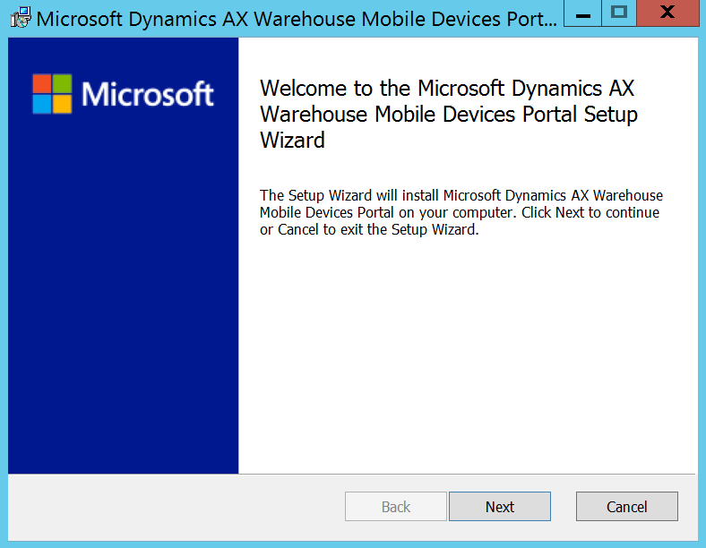 Dr. Alex: Warehouse Mobile Devices Portal for New Microsoft Dynamics AX ...