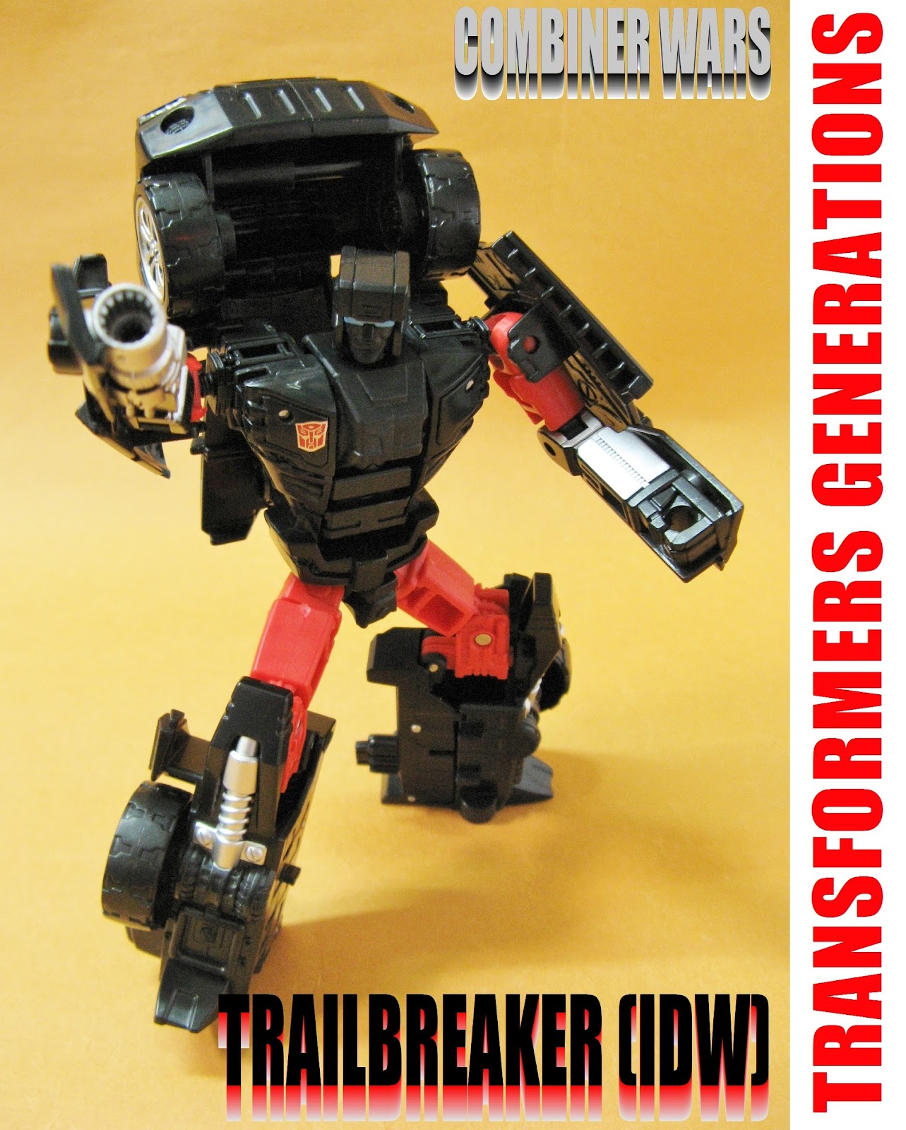 Transformers Generations Combiner Wars Deluxe class TRAILBREAKER IDW ...
