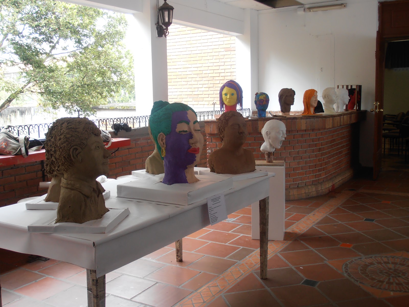 MODELADO: MODELADO DEL ROSTRO EN ARCILLA Y EN PLATILINA ESTILO ARTE POP