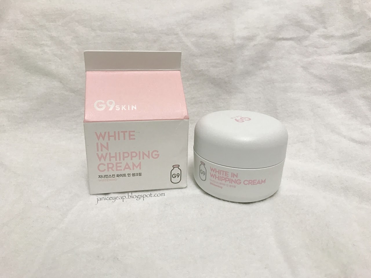 [Beauty Review] G9 Skin White In Whipping Cream