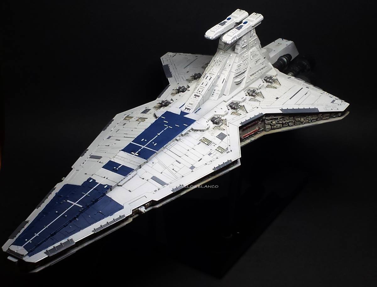 The Rebel Factory: IMPERIAL STAR DESTROYER VENATOR CLASS 501ST LEGION