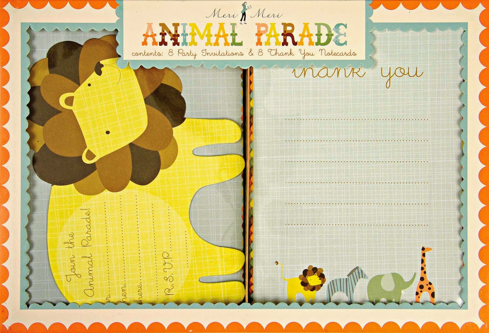 PartyandCo: Animal Parade Party from Meri Meri is back in store...